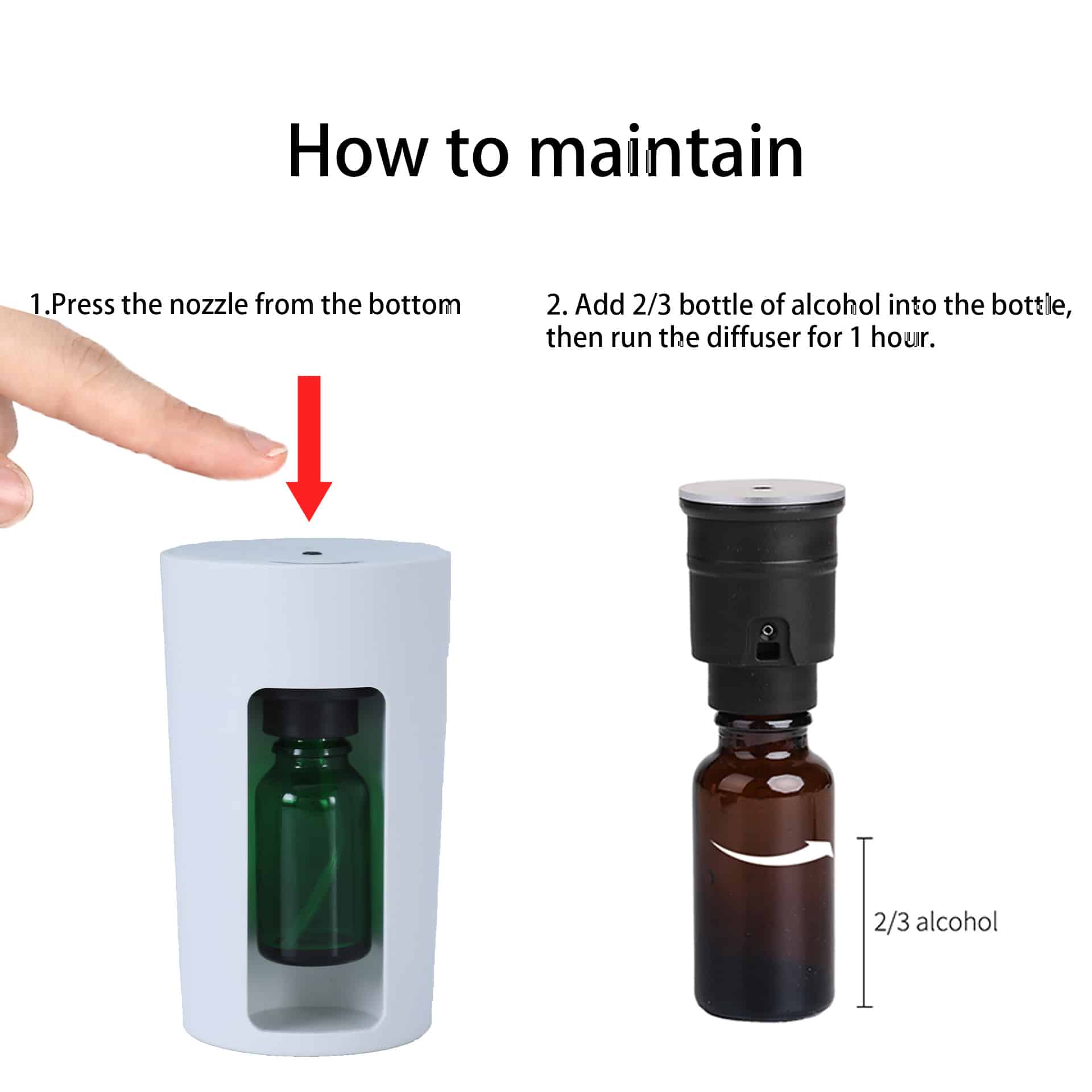 Easy Operated Pure Essential Oil Aromatherapy Rechargeable Battery ...