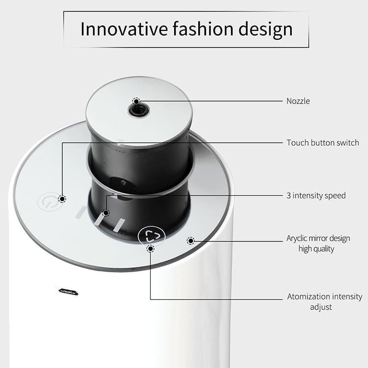 Battery Operated Portable Nebulizer Waterless Essential Oil Diffuser ...