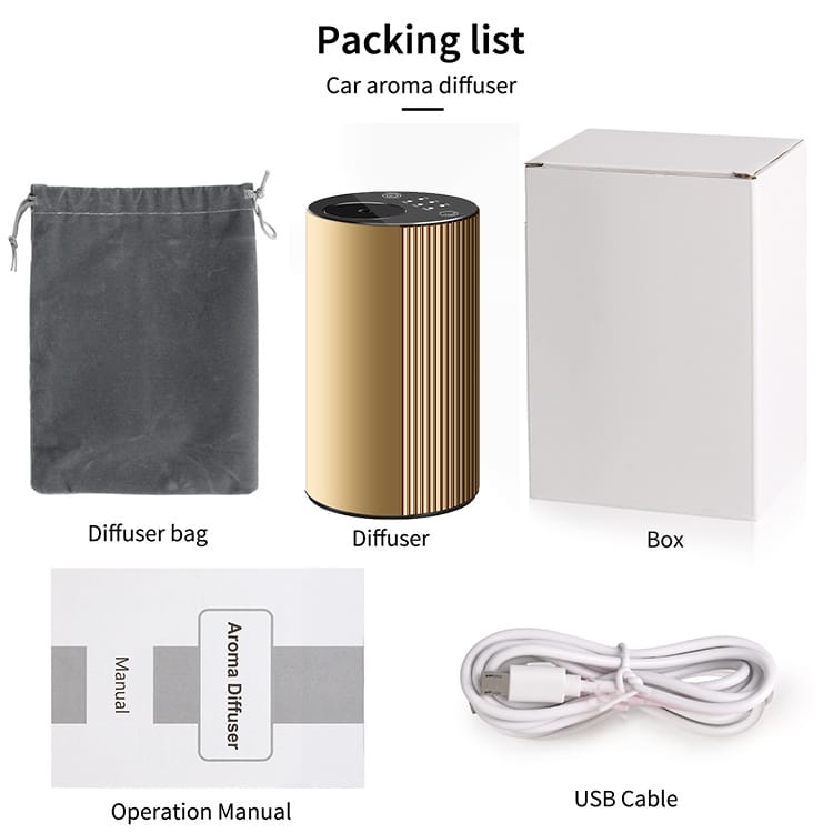 Mini Smart Advanced Rechargeable Nebulizer Portable Car Aroma Diffuser ...